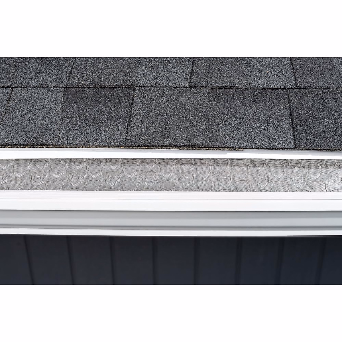 HydroShield Snap Fit Gutter Guard Sample (6in.)