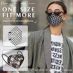 KN95 Face Masks with Design, 60 Pack Individually Wrapped, 5 layer for Adults Women Men