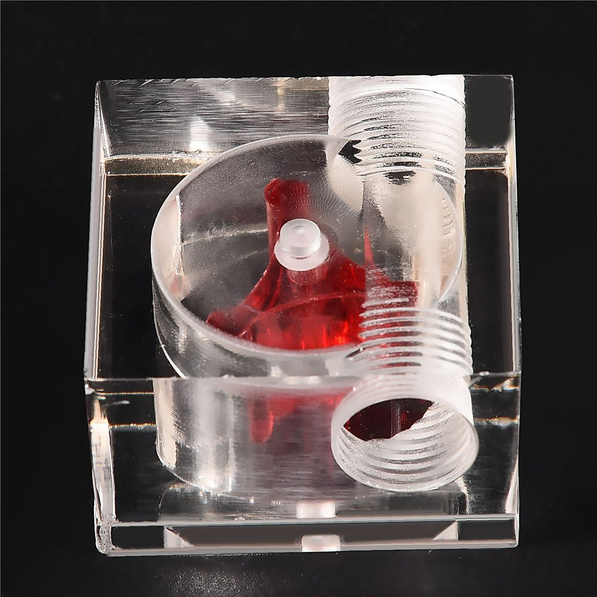 G1/4 Threaded Meter Indicator for PC Computer Water Cooling System[Quadrate 2 Ways]