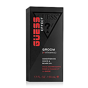 Guess Guess Effect Boost Conditioning Shave and Beard Oil Men Oil 1.7 oz