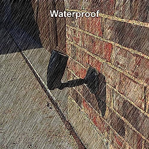 HOMEnhancements LED Black Small Bullet Flood Light Site Landscape Lighting Spot Light for Exterior 630 Lumen, 10W, 3000K LED-FLOOD-226-BK #16701