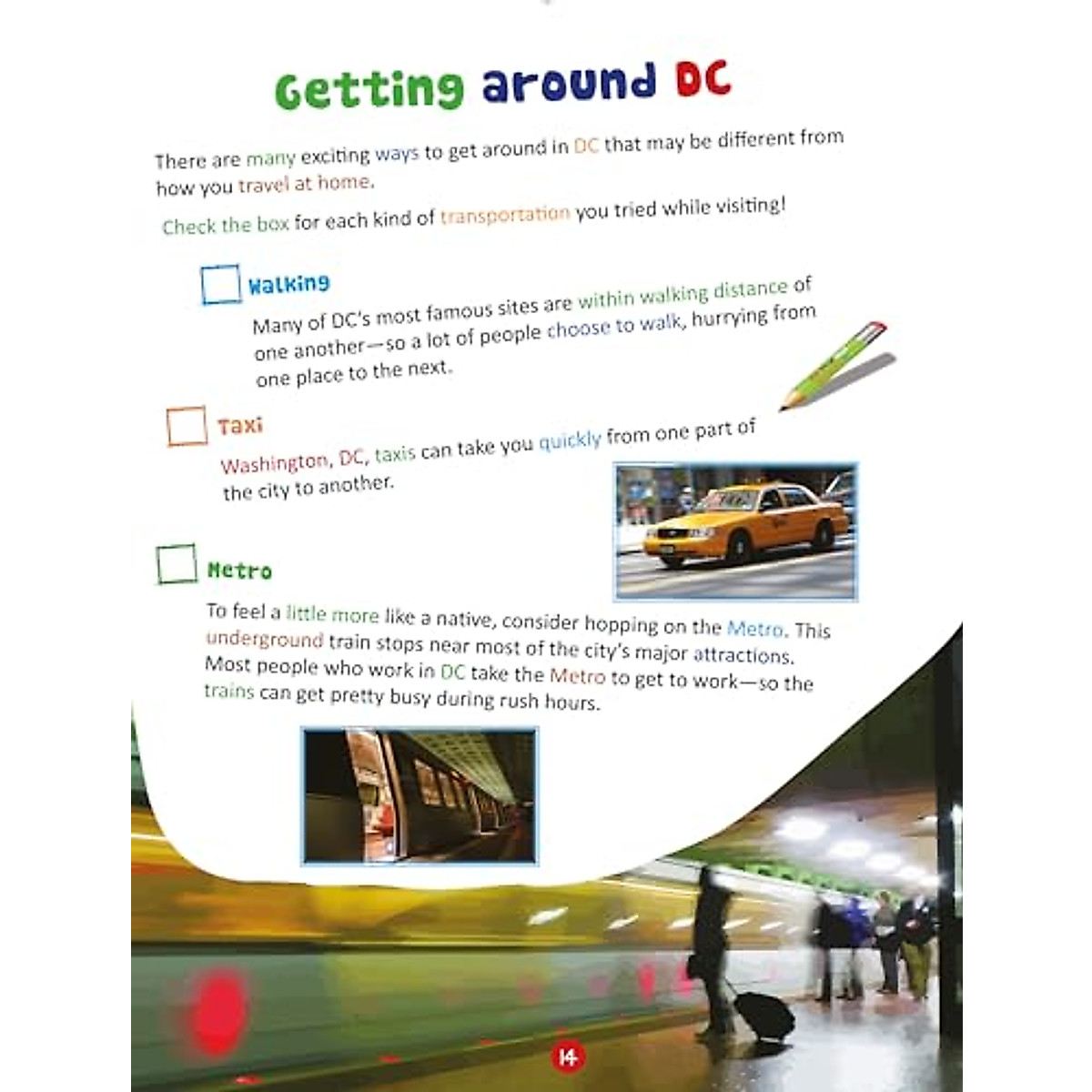 Kids' Travel Guide - Washington, DC: The fun way to discover Washington, DC with special activities for kids, coloring pages, fun fact and more!