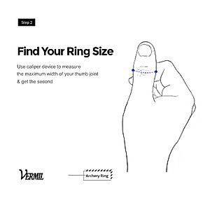 Vermil Classic Ivory Thumb Ring (24x27 mm)