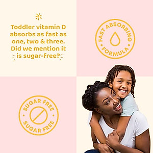 Children Vitamin D Drops - Kids Vitamin D Liquid - Vitamin D3 K2 Drops for Kids May Support Strong Bones and Healthy Immune System - Liquid Vitamin D for Kids & Children - 180 Servings