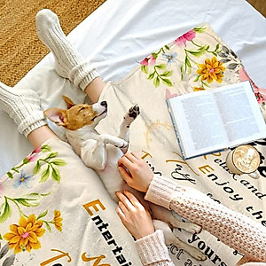 Tsefiwo Retirement Gifts for Women, Men 2023 Blanket - Retirement Party Decorations - Happy Retirement Gifts - Retirement Gifts for Coworkers - Retirement Decor Gift for Mom Blanket 50x60 Inch