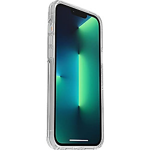 OtterBox iPhone 13 Pro Max and iPhone 12 Pro Max Symmetry Series+ Case - Clear , ultra-sleek, snaps to MagSafe, raised edges protect camera & screen