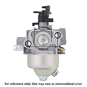 Buckbock 14 853 21-S Carburetor for Kohler XT650 XT675 20371 Courage XT6 XT7 Engine 14 853 36-S 14 853 49-S with Fuel Filter Gasket