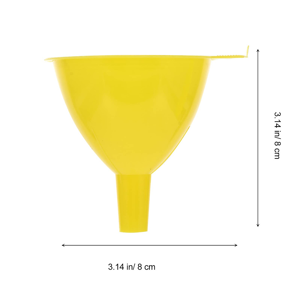 POPETPOP 10pcs Small Funnel Laboratory Funnels Plastic Liquid Funnel Cosmetic Funnels for Filling Perfume Liquid Essential Oils Bottles