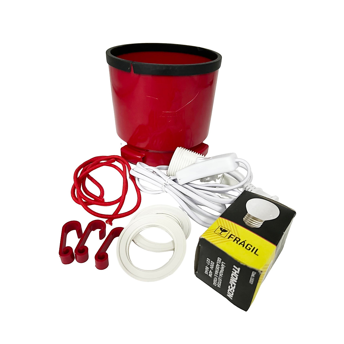 Hummingbird Feeder Heater in Freezing Outdoors Bird Feeder Heater Attaches to Feeder Bottom Backyard Bird Feeder Heater Hearth for Garden Patio Yard Hummingbird Feeder Heater (Red Heater -No Feeder)