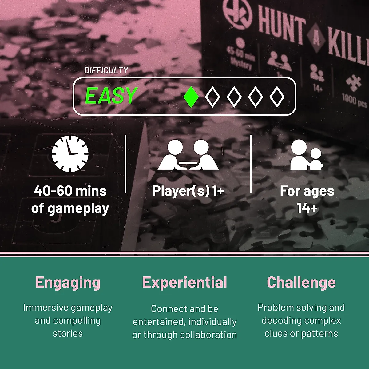 Hunt A Killer: Whodonut? Murder Mystery Jigsaw Puzzle