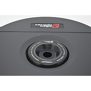 Cerwin Vega 12 Inch 150W RMS 2 Ohm Active Subwoofer for Car Audio - Compact Spare Tire Sub with Bass Knob, PWM MOSFET Power, Thermal Protection - Ideal for 12" Subwoofers Car Audio System VPAS12ST