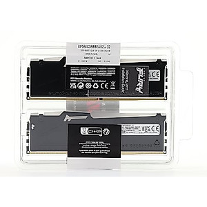 Kingston Fury Beast RGB 32GB (2x16GB) 6000MT/s DDR5 CL36 Desktop Memory Kit of 2 | Infrared Sync Technology | AMD Expo | Plug N Play | KF560C36BBEAK2-32