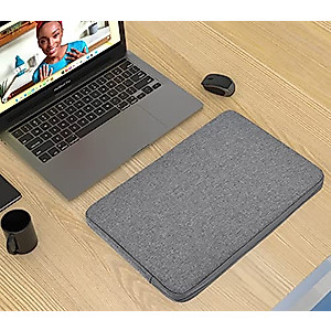 17 inch Laptop Sleeve Case Computer Bag for HP 17.3 Laptop/Pavilion 17 /HP Envy 17/ HP Omen 17, Dell Inspiron 17, ASUS Vivobook 17, Acer Nitro 5 17, Lenovo IdeaPad 17.3 Laptop Carrying Bag(SpaceGrey)