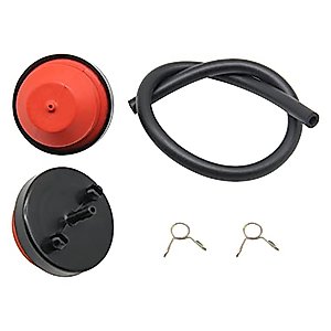 Homhelar 570682A 751-10639 298090 Primer Bulb with Fuel Line for MTD Craftsman Troy-Bilt Bolens Lawn-Boy Yard Machines Ryobi Snowblower 951-10888B 751-10888 951-10888 Primer Assembly