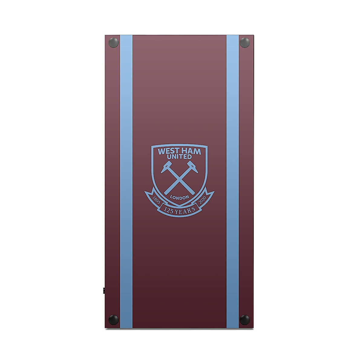Head Case Designs Officially Licensed West Ham United FC Jersey 2020/21 Home Kit Vinyl Sticker Gaming Skin Case Cover Compatible with Xbox Series X Console and Controller Bundle