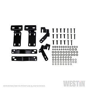 Westin 57-3555 Black HDX Grille Guard fits 2010-2018 Ram 2500 3500