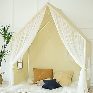 Kids Play Tent, Razee Large Playhouse Tent Indoor, Play House Kids Tent Castle Tent for Girls Boys, Play Cottage