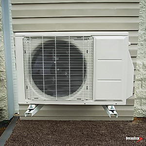 Diversitech Hef-T-Bracket wall mount for Mini Split Air Conditioner Units, max weight 500lbs with 21" arm length & 34" wall bar length