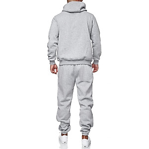 HHGKED Sweat suits men Tracksuits 2 Piece sets Athletic Jogging suits Casual Outfits for men