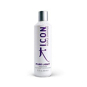 K.I.C.O.N. Pure Light Purple Shampoo & Conditioner DUO 8.5 oz. Made in USA