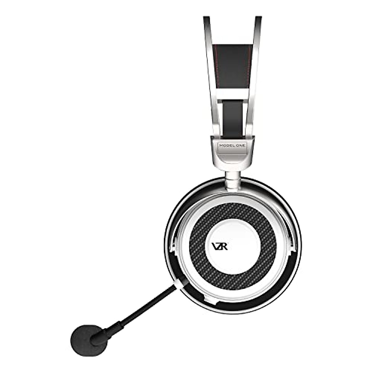 VZR Model One Gaming Headset – 3D Audio for First-Person Shooter/FPS Gaming, Patented CrossWave™ Spatial Audio, Removable Noise-Canceling Mic, 3.5mm Wired, Ultra Low Latency, All Day Comfort
