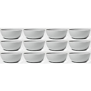 Room Essentials™ - 37oz Plastic Cereal Bowl - Gray - Set of 12