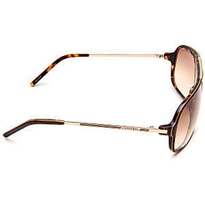Carrera Cool/S Pilot Sunglasses, Brown Havana & Gold Frame/Brown Gradient Lens, 68 mm