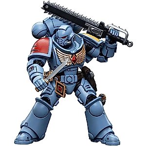 JOYTOY Warhammer 40,000 Action Figure, Space Wolves Intercessors, 4.2inch 1/18 Warhammer 40K Collection Model for Unisex, Adult, Christmas, Birthday Gifts, Ages 15 and Up