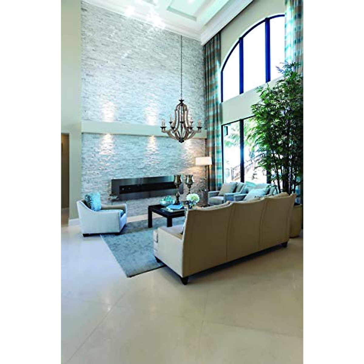 Craftmade 35125-WP Winton Candle Chandelier Lighting, 5-Light, 300 Watts, Weathered Pine (30"W x 31"H)