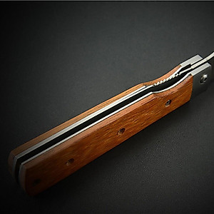 Lifespace 440A Stainless Steel Folding Japanese Chef Knife - Fantastic outdoor knife