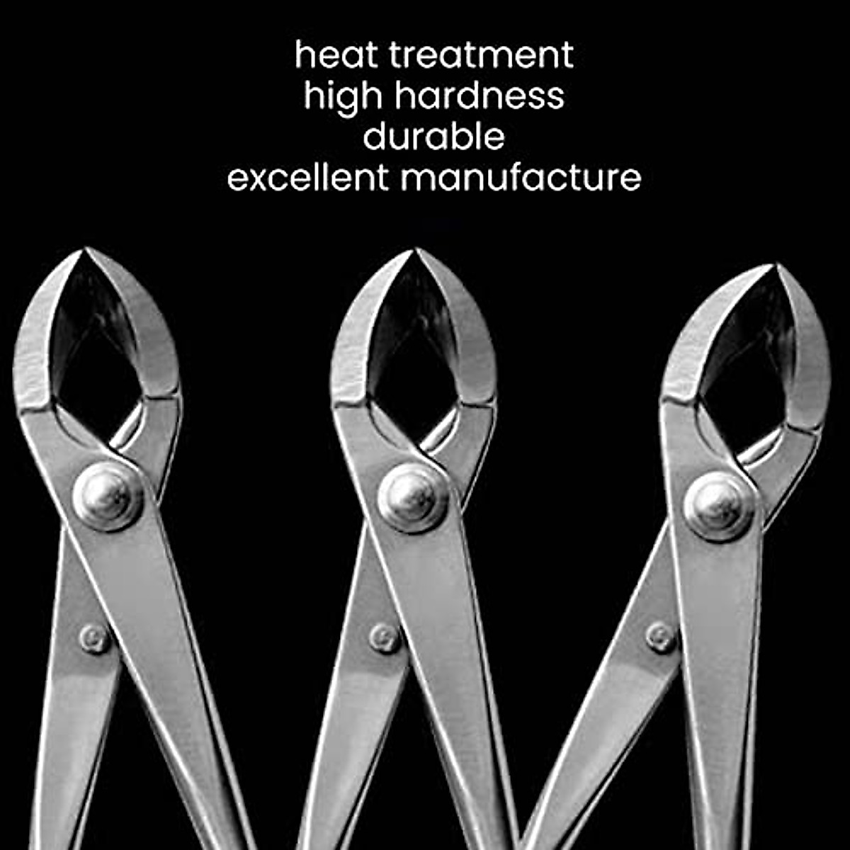 Socobeta Concave Root Cutter, Abrasion Resistant Bonsai Cutters Stainless Steel High Hardness Professional 21cm/8.27in Effective Rustproof for Gardening Tool