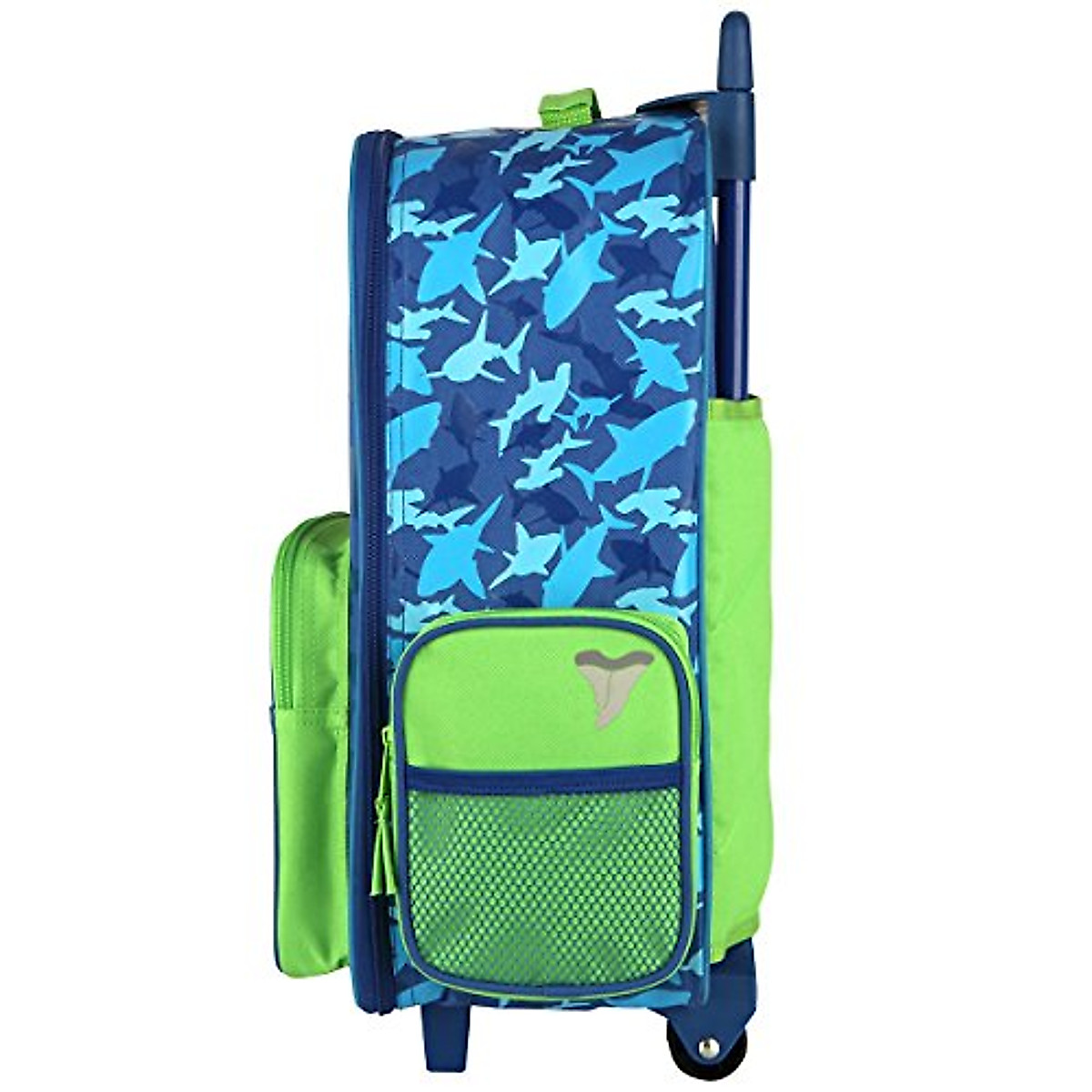 Stephen Joseph Boys Classic Rolling Luggage, Shark, One Size