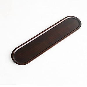 Unique Bamboo Cheese Board, Charcuterie Platter and Serving Tray for Wine, Crackers, Brie and Meat, 15.7 x 3.9 x 0.6 inch