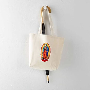 CafePress Virgin Of Guadalupe Tote Bag Natural Canvas Tote Bag, Reusable Shopping Bag