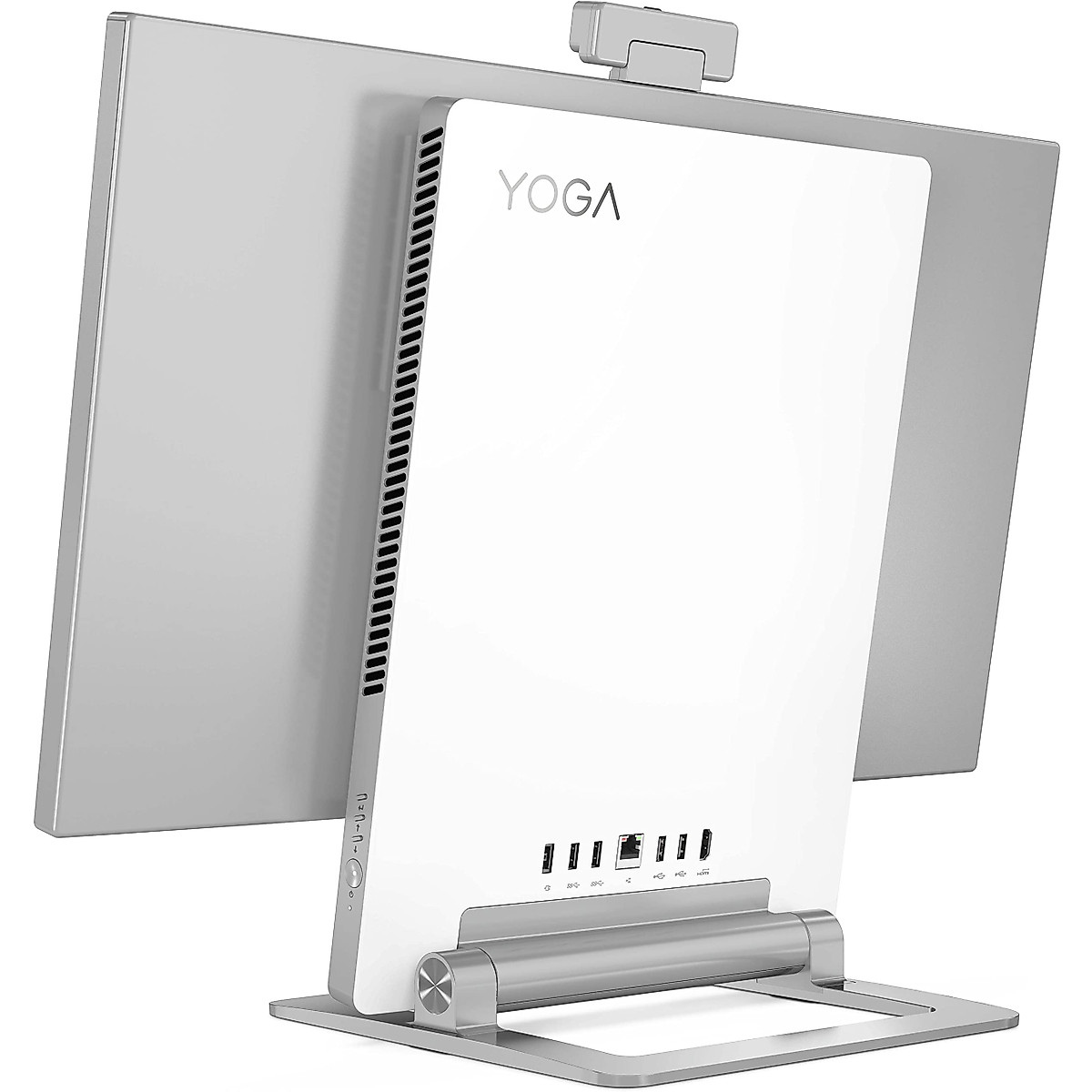 Lenovo Yoga 7 AiO 27 Touch 2TB SSD 64GB RAM Extreme (AMD Ryzen 7 Processor with 8 Cores and Max Boost 4.40GHz, 64 GB RAM, 2 TB SSD, 27" UHD Touchscreen, Win 11) Desktop All in One PC Computer 7i