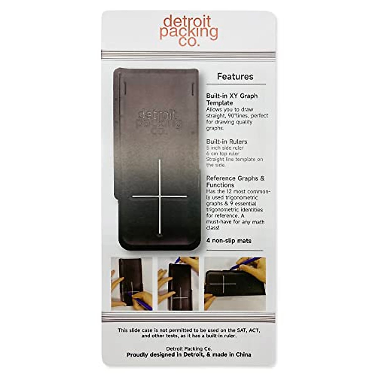 TI-84 Plus CE Replacement Sliding Cover for Texas Instruments Graphing Calculator (TI-84 Plus CE, Gray)