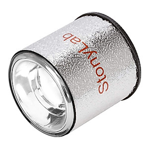 StonyLab Dewar Flask, Hemispherical Borosilicate Glass Dewar Flask with Aluminum Base, 90mm Interior Depth and 94mm Interior Diameter for Laboratory - 250ml