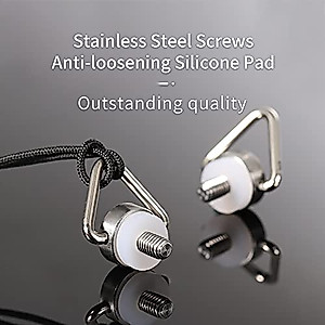 SEASKY Neck Lanyard Strap for DJI Mini 3 Pro/Mavic 3 Classic Cine DJI RC/DJI RC Pro Smart controller Accessories Mavic 2 pro Air 2S Drone Neck Shoulder Tape Tapes band (Dark Grey Double Layer)