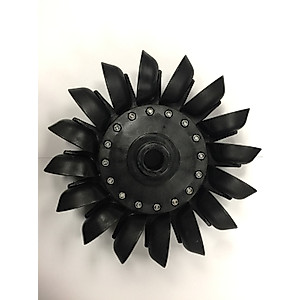 Pelton Water Wheel Turbine 8.25" (210 mm)