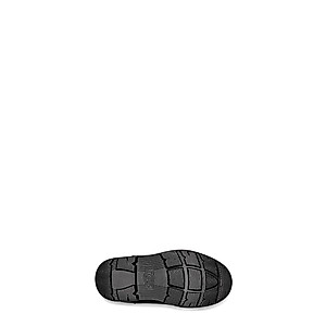 UGG Unisex-Child Droplet Mid Boot, Black, 6 Big Kid