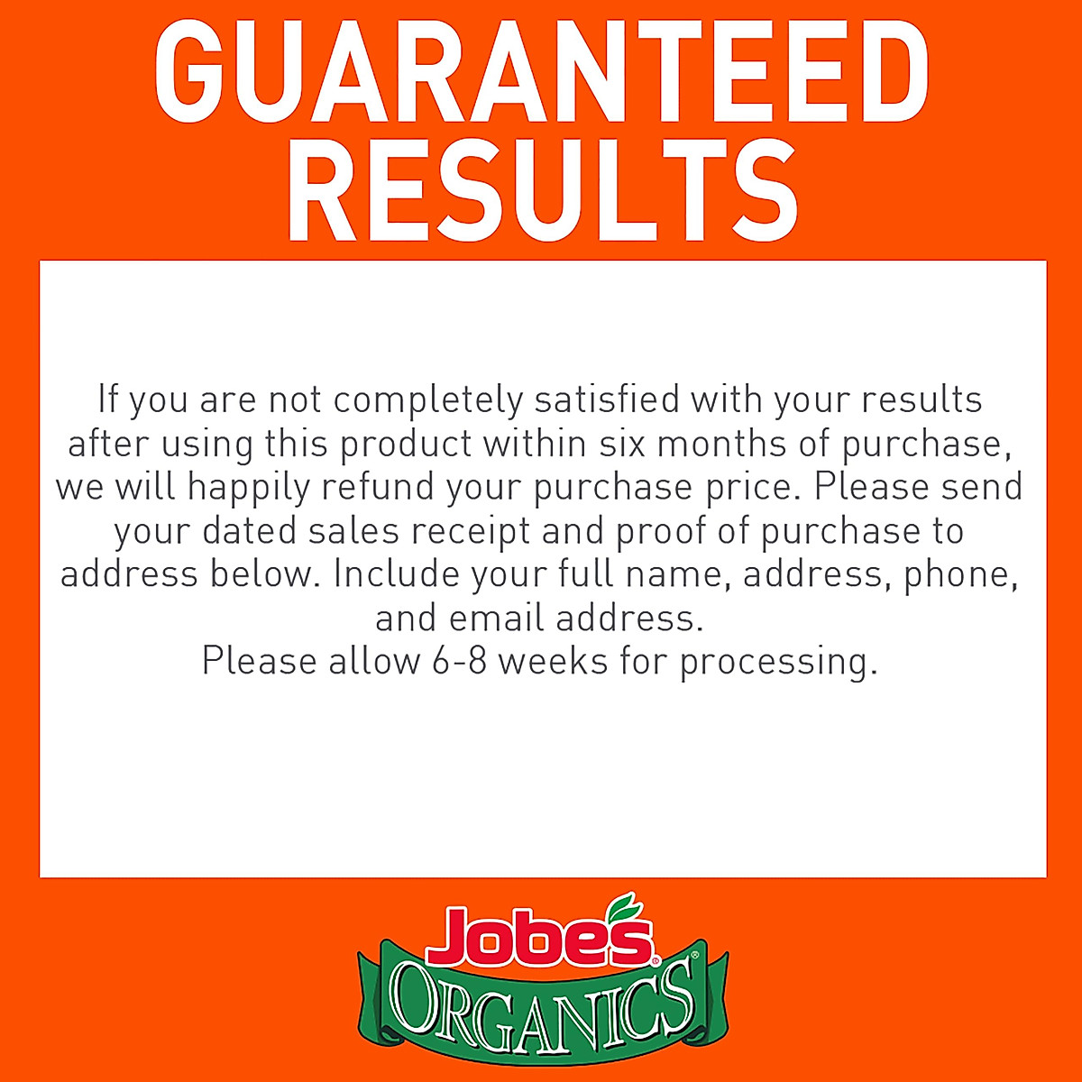 Jobe’s Organics 09226NA Granular Plant Food Fruit & Citrus, 4lbs, Brown