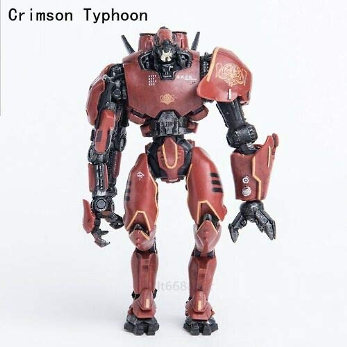 Durable Nice New Pacific Rim Series 1 Jaeger Crimson Typhoon 7" Action Figure Toy Red Robot Unique Gift Idea