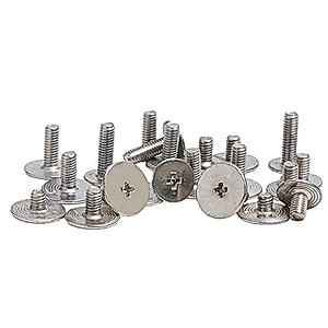 200pcs/lot for Laptop Screws Flat and Thin Head M2/M2.5 for Computer Screws Notebook Screw DK 7mm - (Size: M2.5x2.5) SCRW-105825