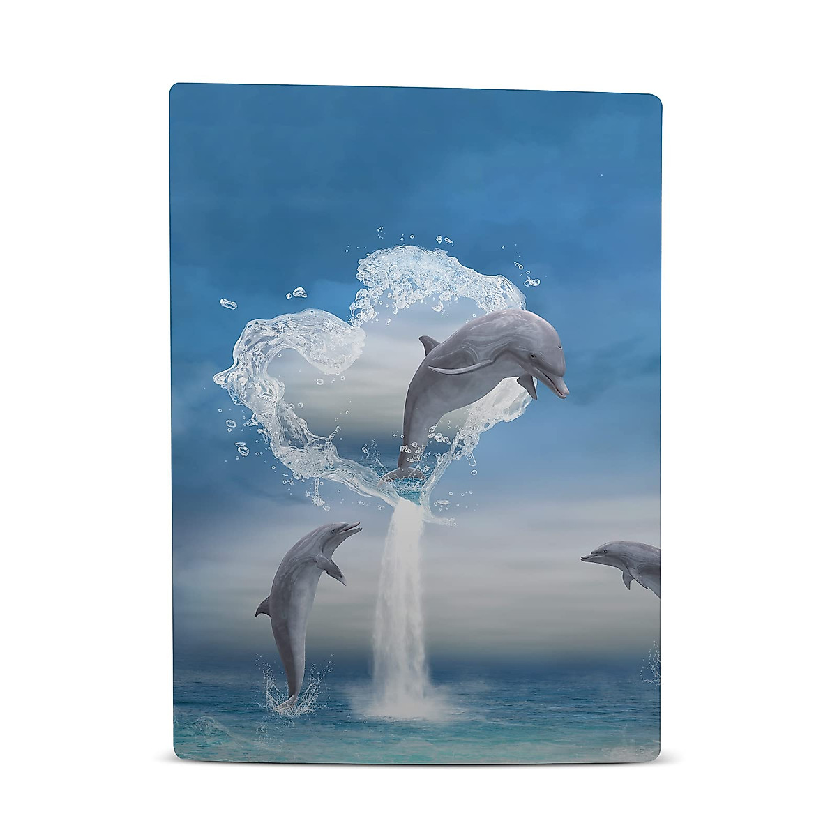 Head Case Designs Officially Licensed Simone Gatterwe Lovers Art Mix Vinyl Faceplate Sticker Gaming Skin Decal Cover Compatible With Sony PlayStation 5 PS5 Digital Edition Console