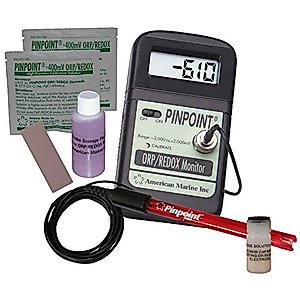 Pinpoint ORP Meter KIT Lab Grade Portable Bench Meter Kit for Alkaline/Hydrogen-Rich/Ionized/Kangen Water – Complete 7 Piece Set