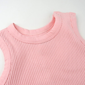 HonestBaby Multipack Gift Bundle Sets Mix Match Outfits 100% Organic Cotton for Newborn Infant Baby Boys, Girls, Unisex, 6-Piece Strawberry Pink Floral, Preemie