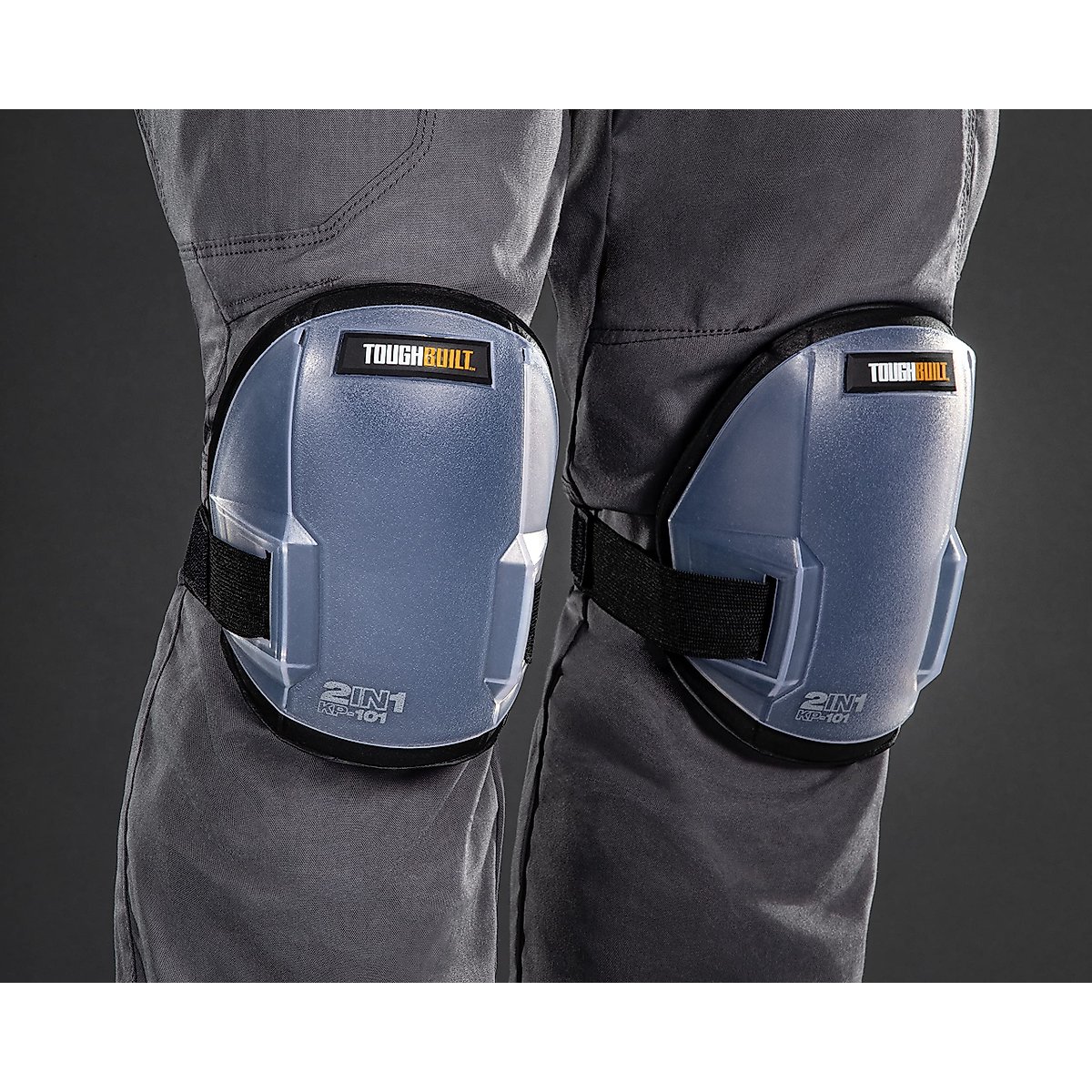 ToughBuilt - 2-in-1 Ultra-Lightweight Knee Pads with Removable Outer-Shell - (TB-KP-101)