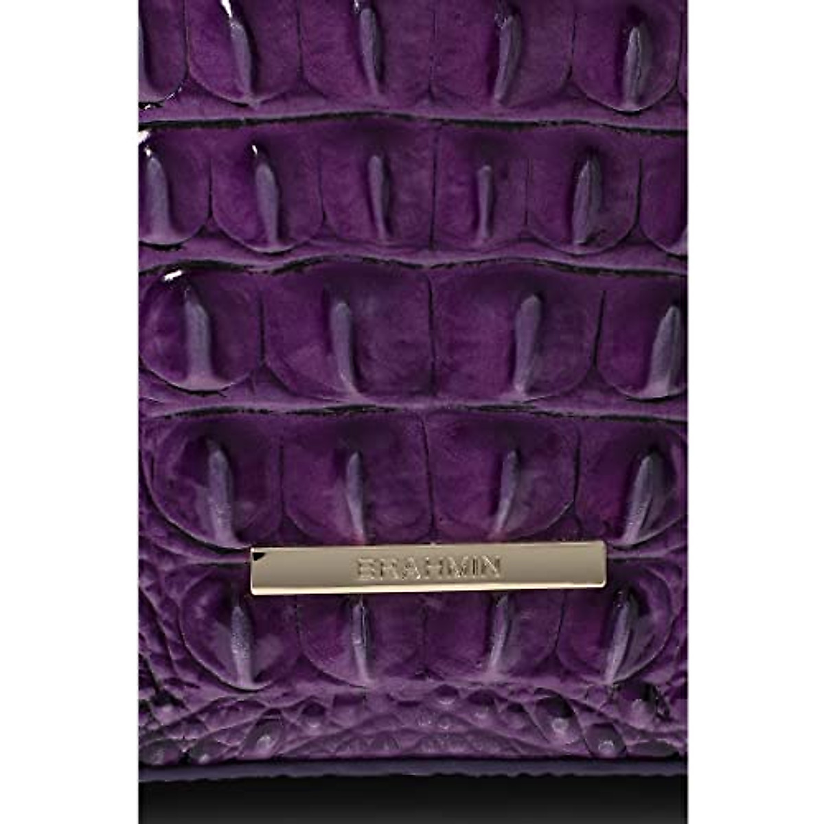 BRAHMIN Ombre Melbourne Small Georgina Crossbody Ultraviolet One Size