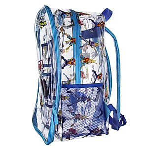INTIMO, Beyblade Burst Heavy Duty Clear School Travel Backpack Book Bag