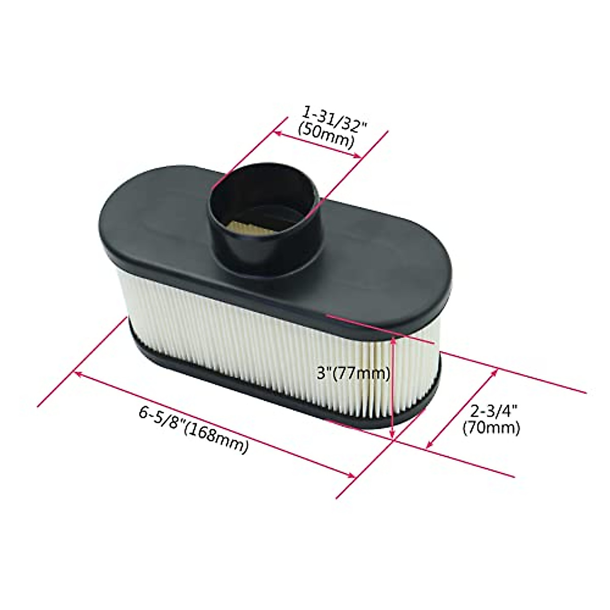 11013-7047 Air Filter with 49065-7007 oil Filter for KAWASAKI FR651V FR691V FR730V FS481V FS541V FS600V FS651V FS691V FS730V 4-Cycle Engine Lawn Mower Tractor Tune Up Kit